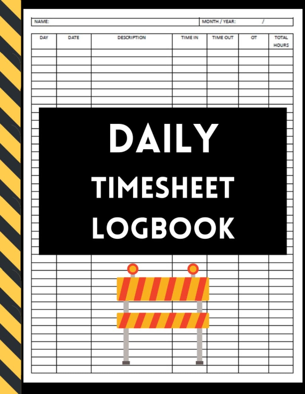 [READ]-Daily Time Sheet Log Book Construction Employee Work Hours ...