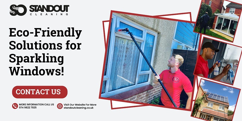 Eco-Friendly Solutions for Sparkling Windows! | by Standout Cleaning ...