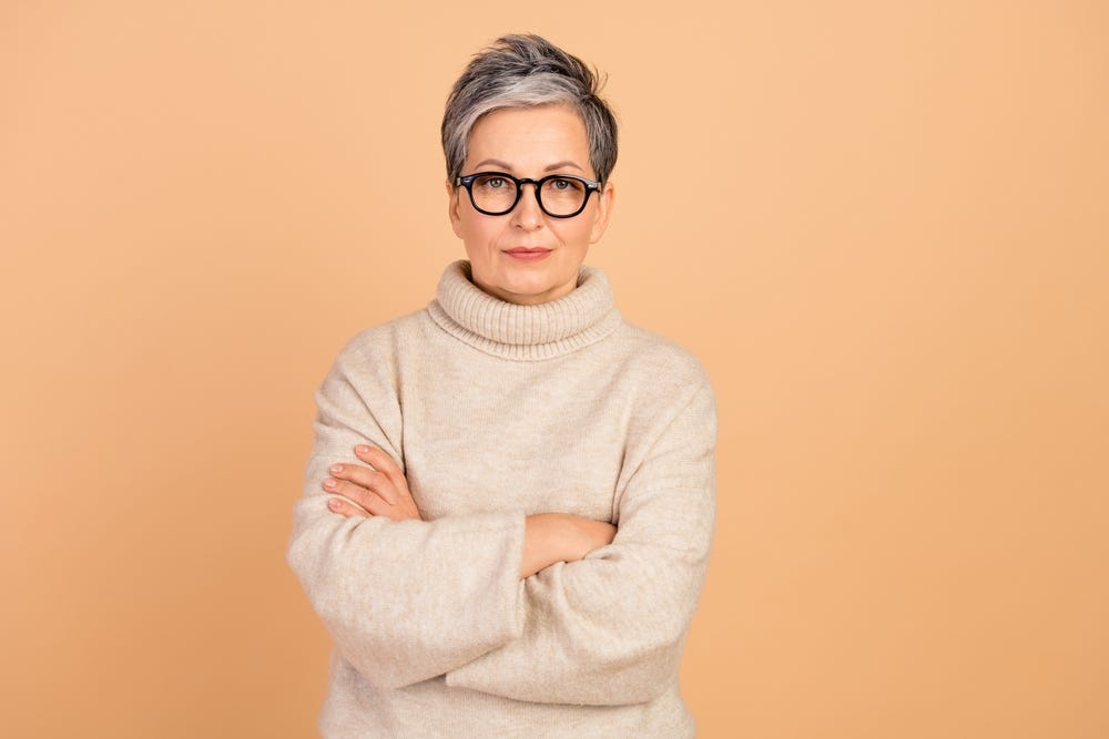 Gray Hair and Disagreements. My gray hair freed up my personality | by ...