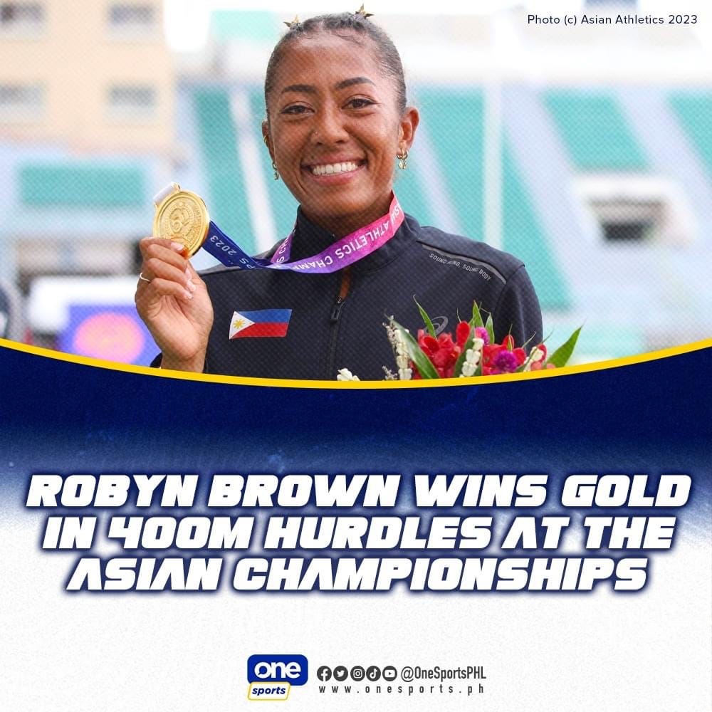 Robyn Brown Makes History for Team Philippines at the 25th Asian ...