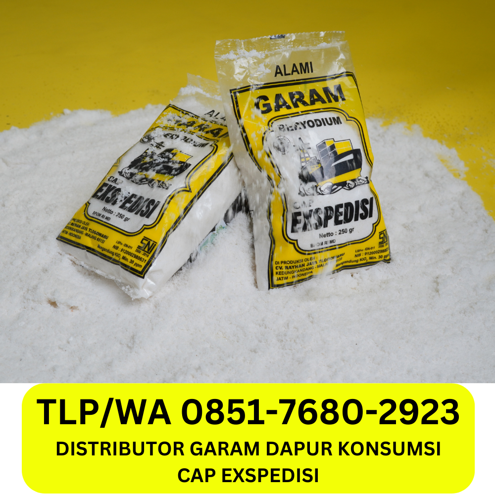 TLP/WA 0851–7680–2923, Jual Garam Dapur Bengkulu | by garam exspedisi ...