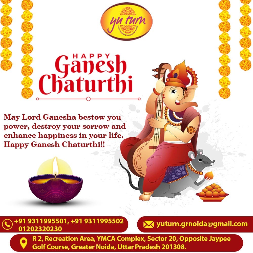 Happy Ganesh Chaturthi — Yuturn - Yuturn Restaurant - Medium