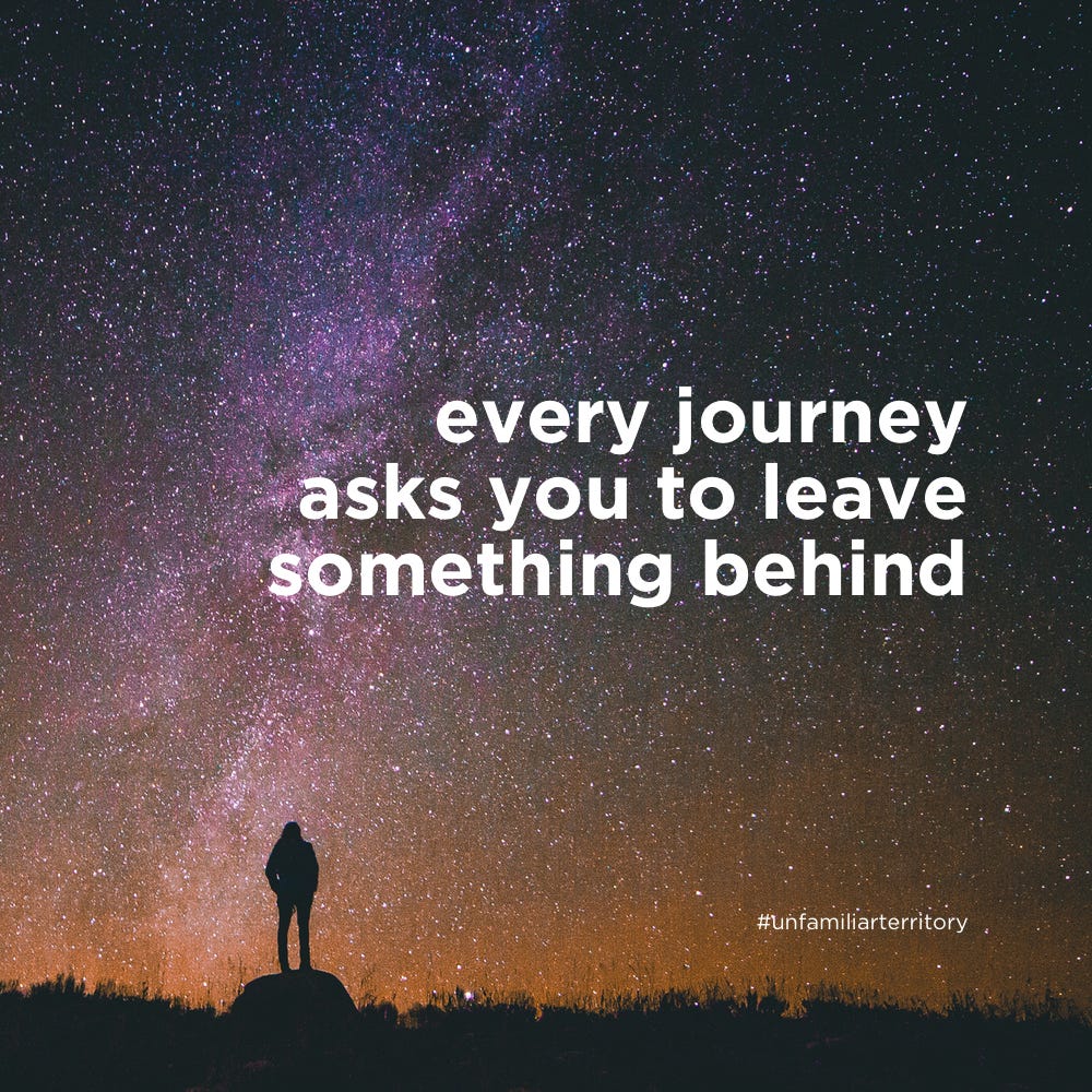 Leave It All Behind Every Journey Has A Starting Point And By