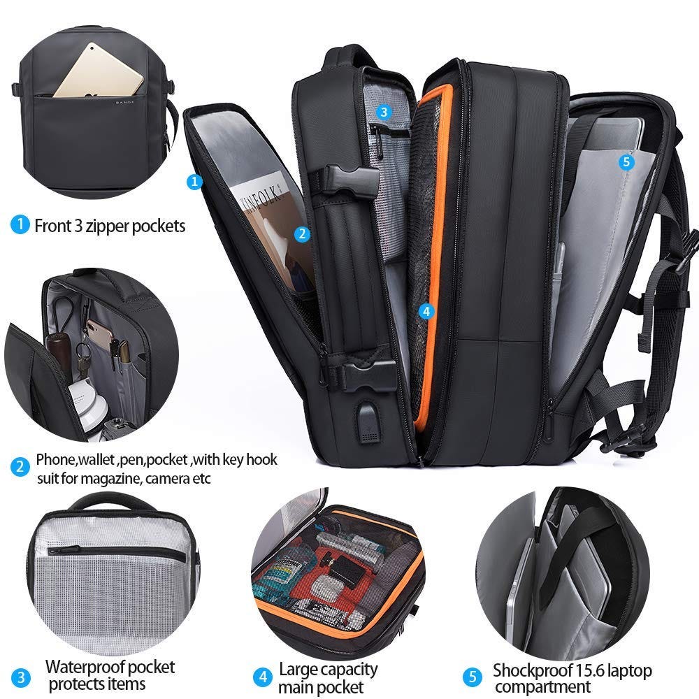 Red Lemon Titan Ultrafit Bange 55L Capacity 15.6-inch Laptop Bags ...