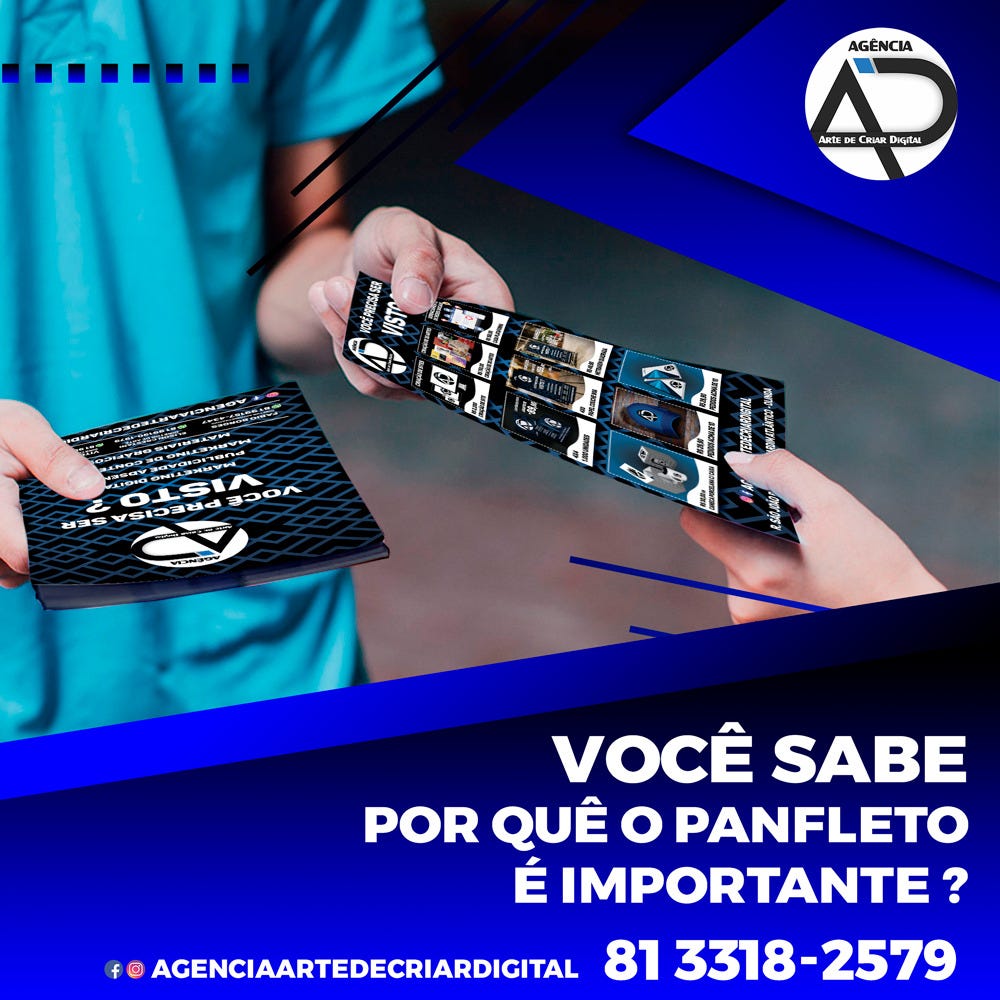 Você sabe por quê o Panfleto é importante? | by Marketing para Empresas ...