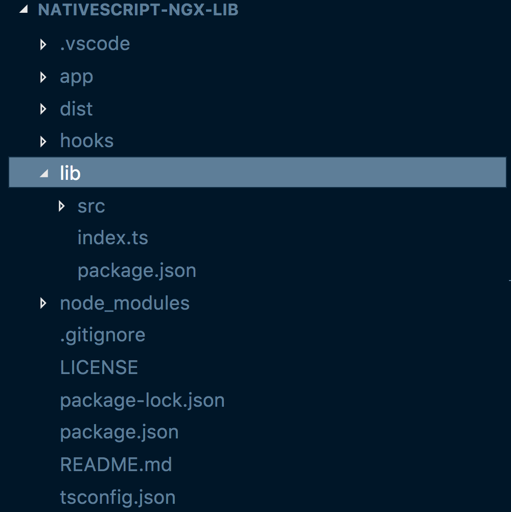 NativeScript + Angular npm packages with ng-packagr | by Josh Sommer | Medium