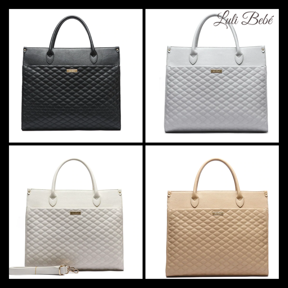 Monaco Tote Bag — Luxurious, Classy, and Sophisticated - Luli Bebé - Medium