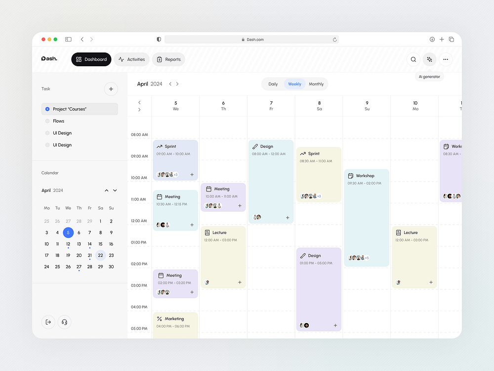 Descriptive and Smooth Dashboard UI Designs | Medium