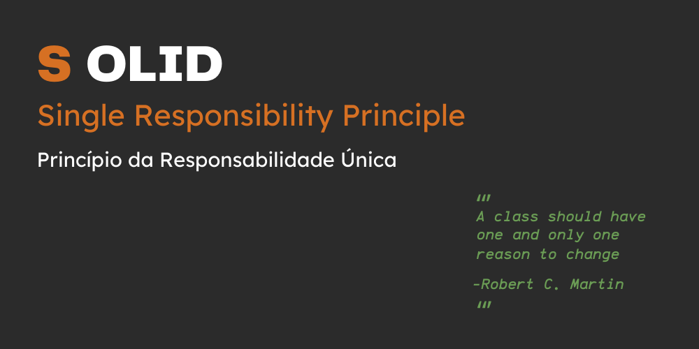 Série SOLID com Python: Single Responsibility Principle (SRP) | by Guilherme Ribeiro de Souza ...