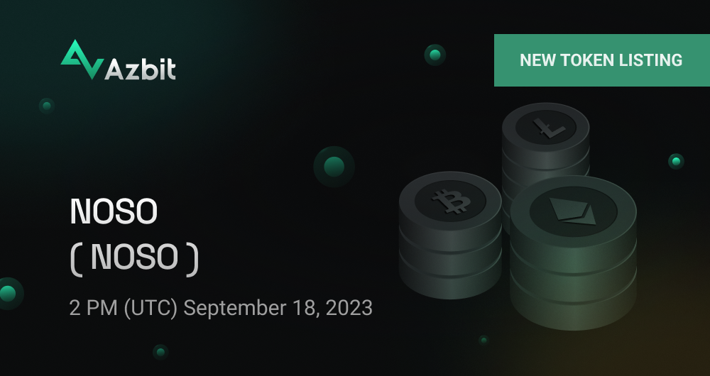 New Listing: NOSO. NOSO is an open-source platform and… | by Azbit ...
