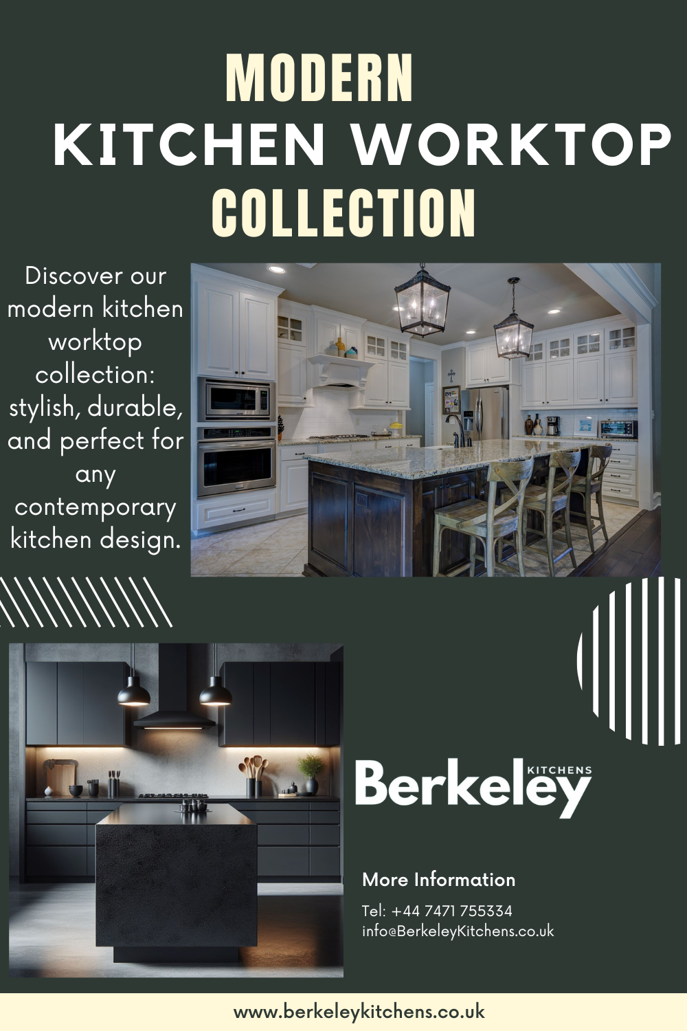 Elevate Your Kitchen with the Modern Kitchen Worktop Collection from ...