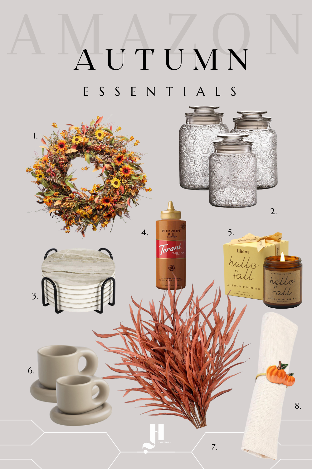 Fall decor from Amazon. Get ready to cozy up your home for the… | by ...