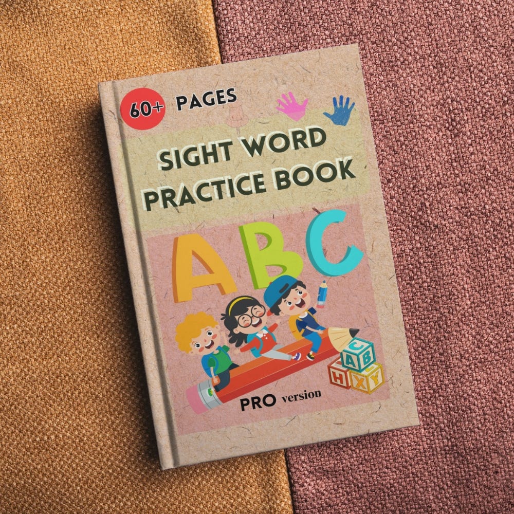 Get Your Interactive Sight Words Workbook Now ️ | by Health advisor 🍃 ...