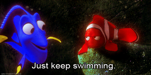 Just Keep Swimming Small Gifs