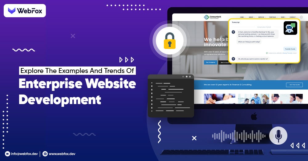 Explore The Examples And Trends Of Enterprise Website Development | by ...