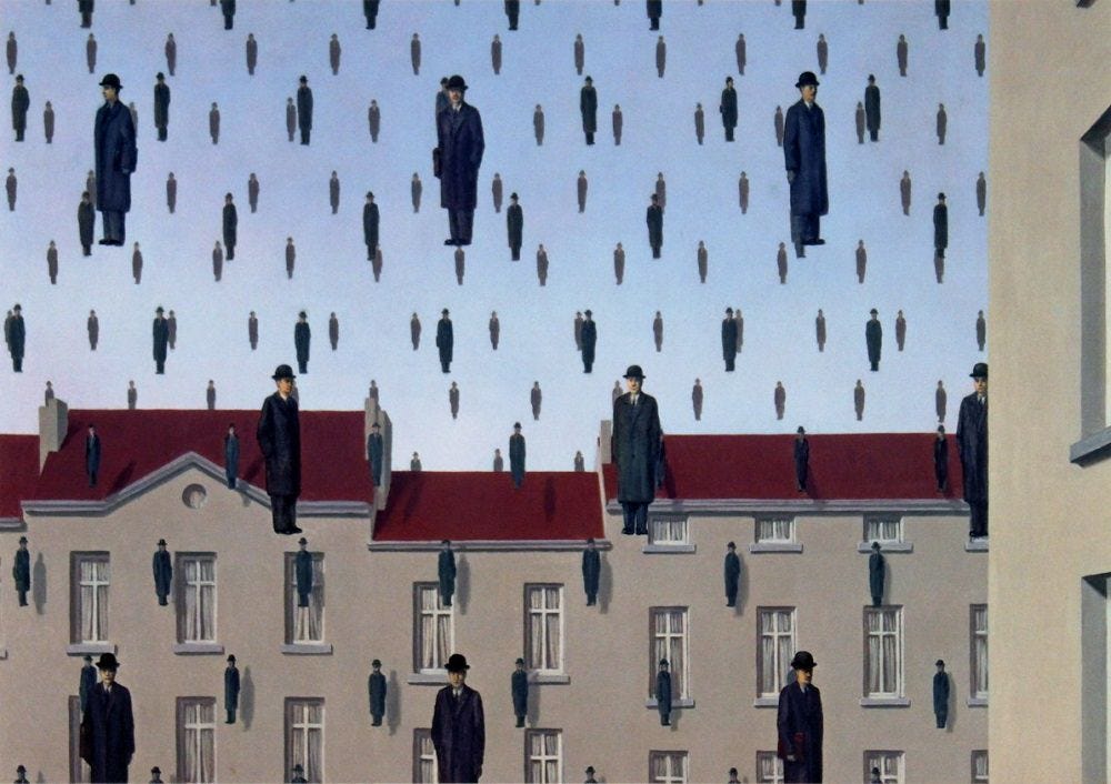 Rene Magritte False Mirror