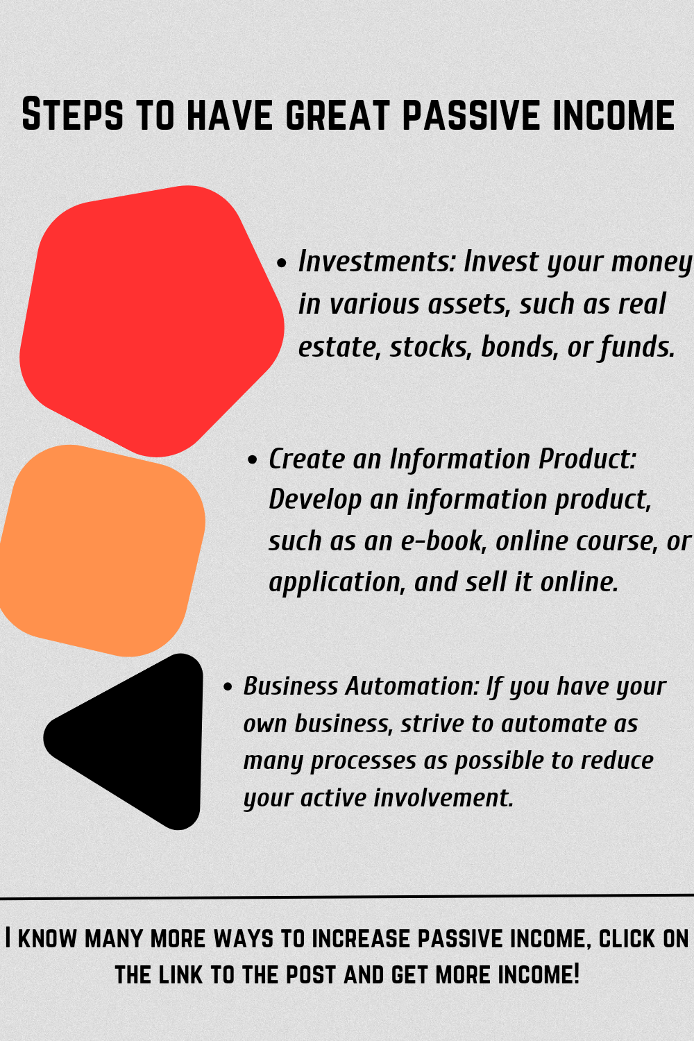 Steps to have great passive income! - Ruslan - Medium