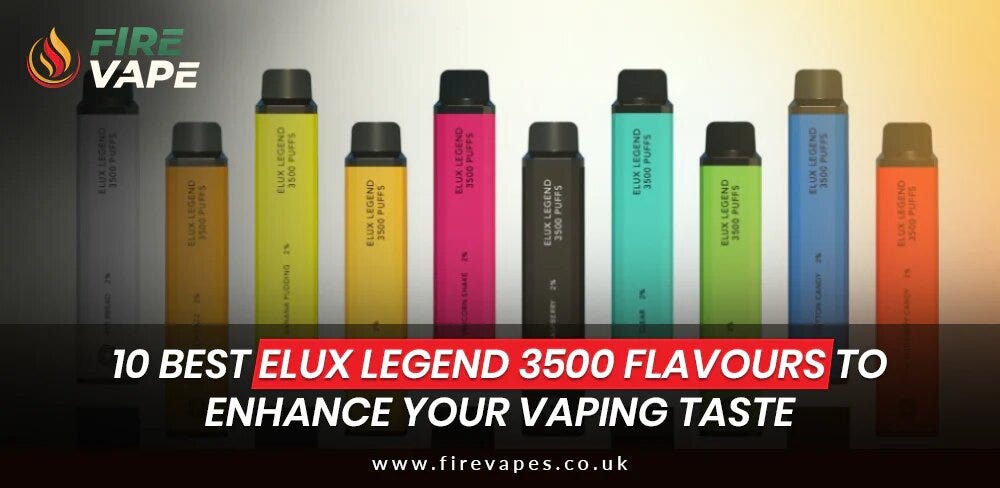 10 best elux legend 3500 flavours to enhance your vaping taste | by ...