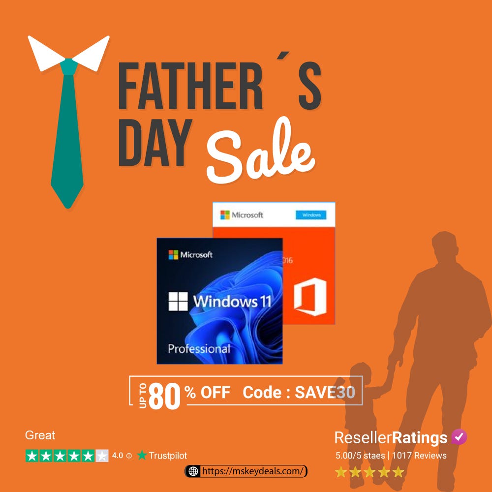 Father’s day Sale! Download Microsoft Office 2021 for your Laptop or PC ...
