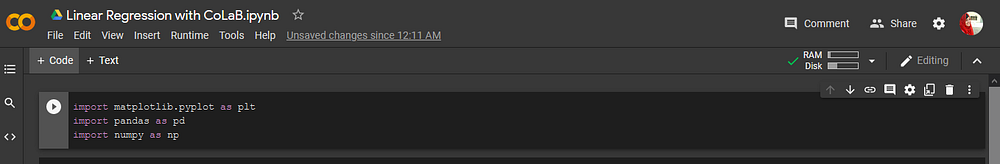 Linear Regression for Machine Learning with Google Colab…! | by Sara ...