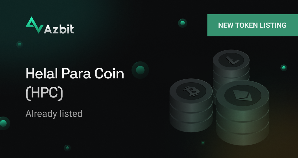 New Listing: Helal Para Coin (HPC) - Azbit News - Medium