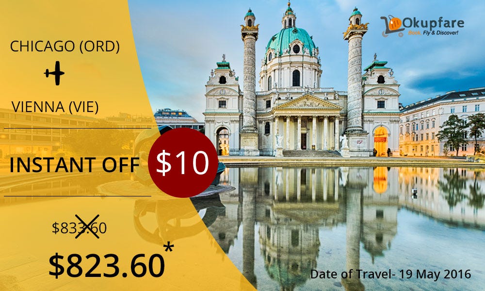Special ‪‎Deals‬ for Vienna. Today’s one-way special ‪‎deals‬ for… | by ...