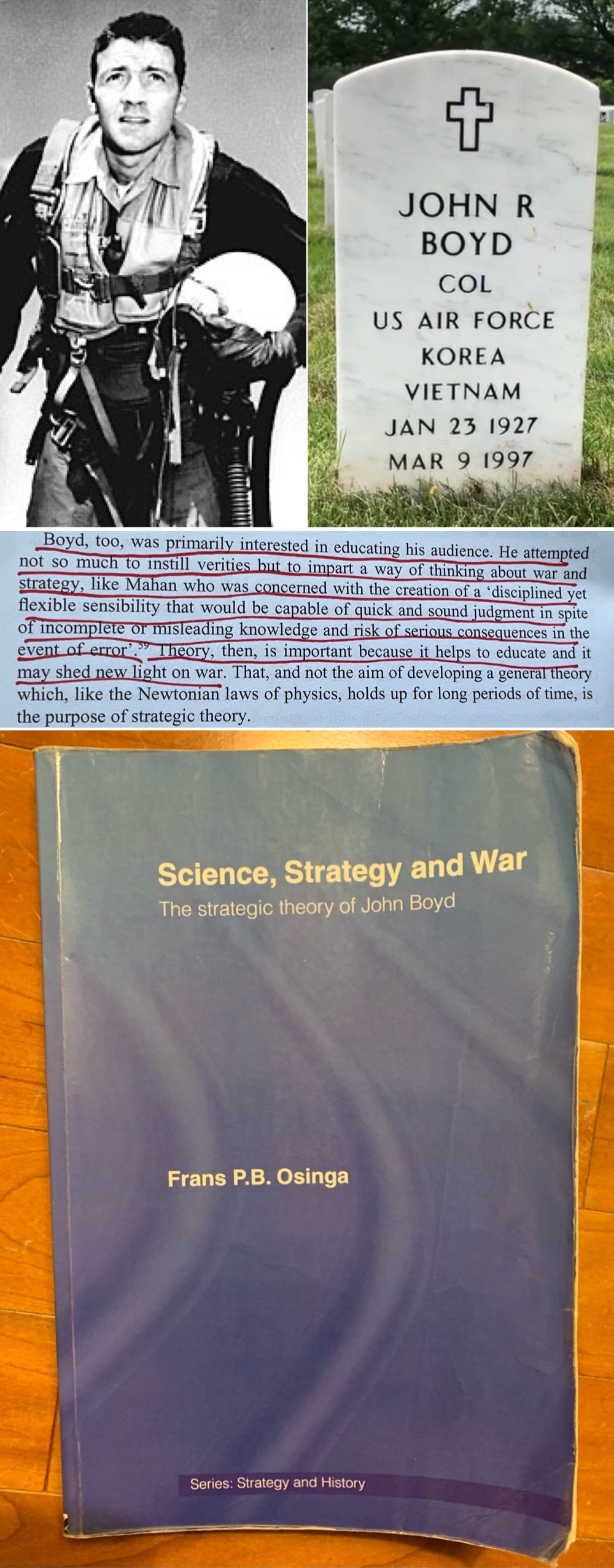 On John Boyd. Is a great teacher is also a great… | by Mark J. McGrath ...