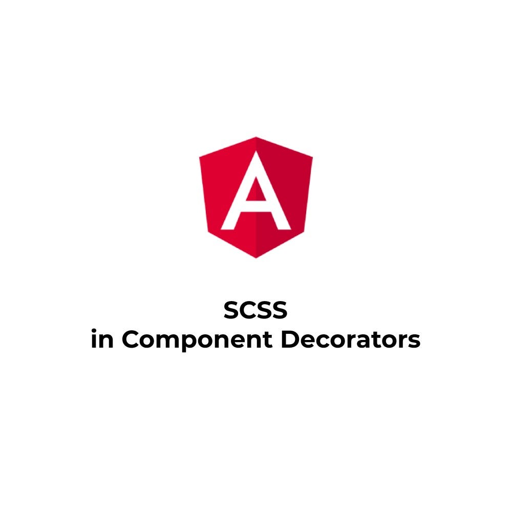 How to Use SCSS in Component Decorators with Angular v15.1? - Cagkan Mert Oztas - Medium