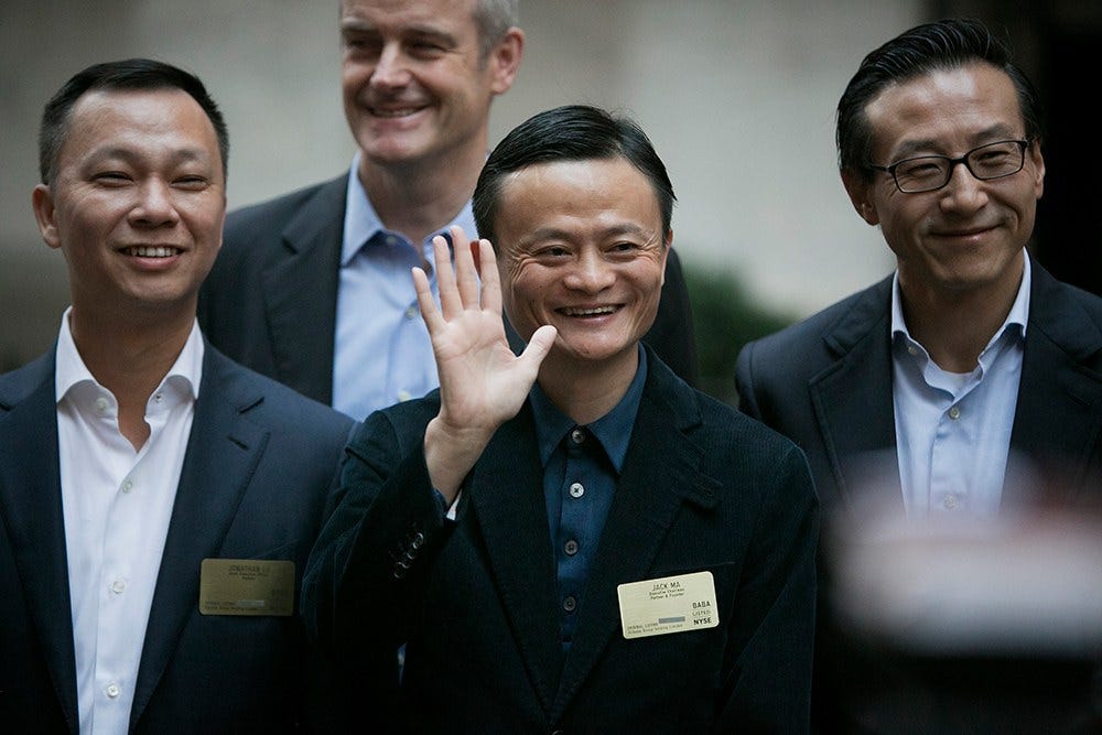 A former English teacher, Jack Ma as founder of one of the largest ...