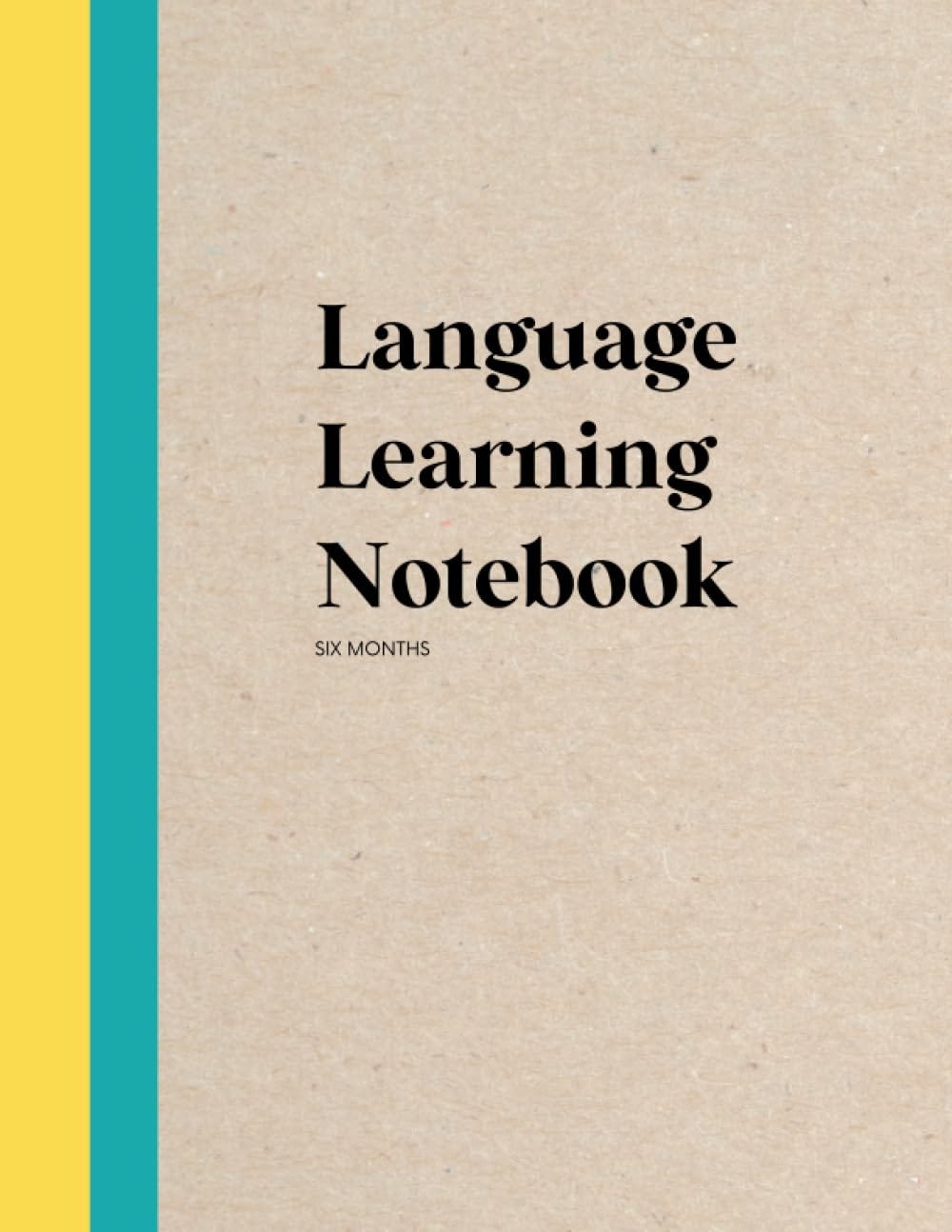 [EBOOK][BEST]} Language Learning Notebook (Minimalist Style): Fillable ...