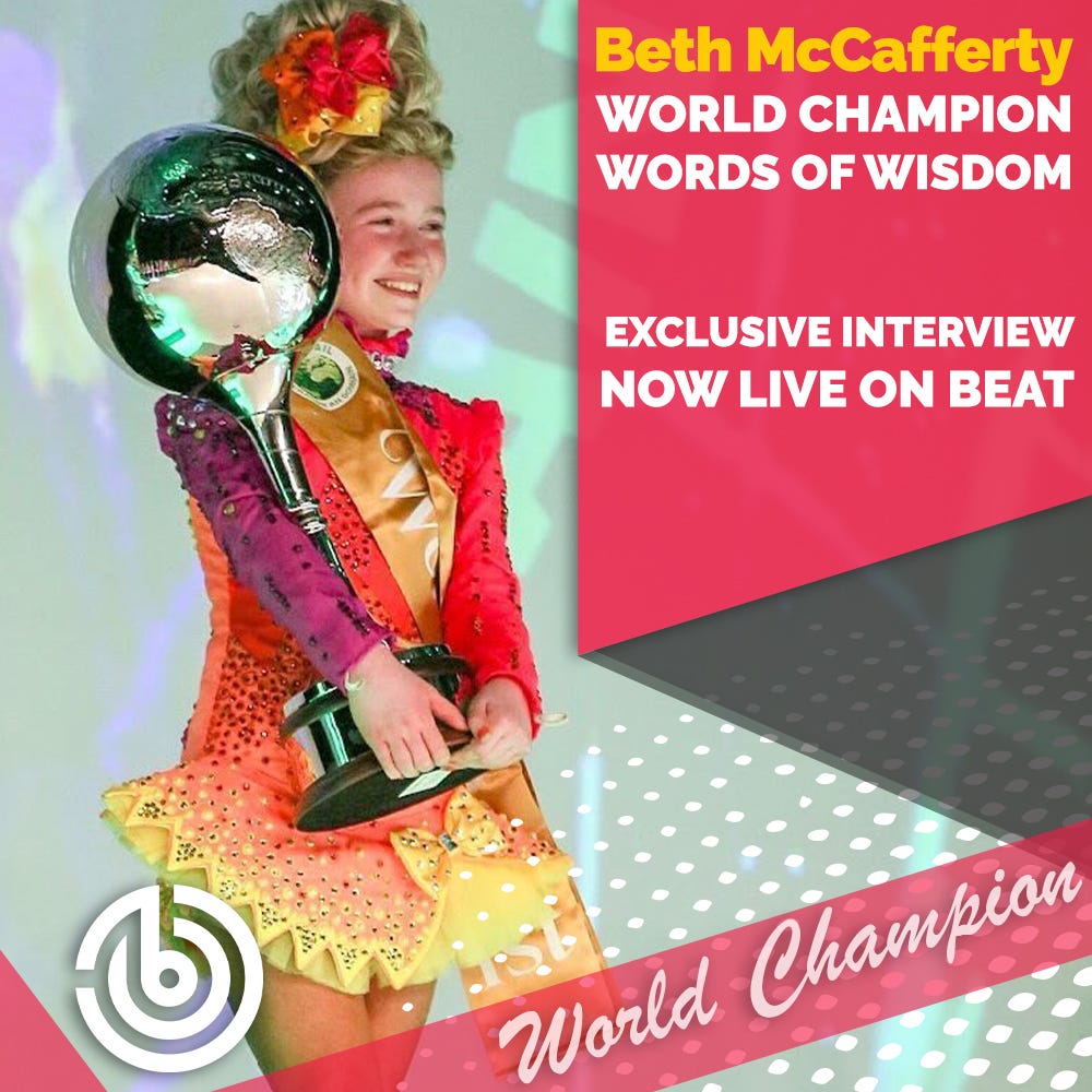 Beth McCafferty Words of Wisdom, Irish Dancing | by Beat Feis Music ...