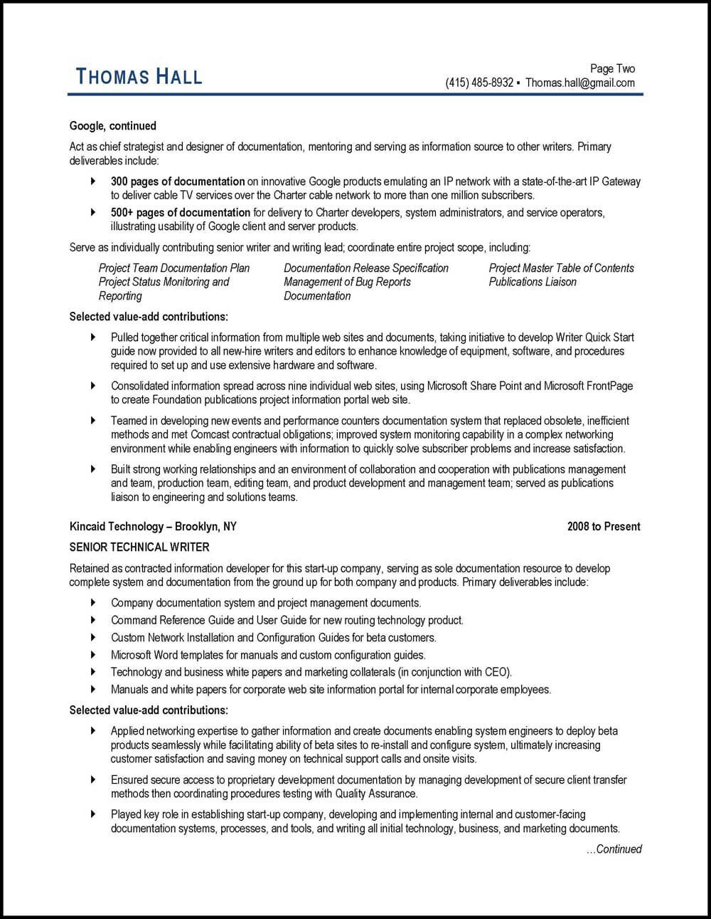 How to Write a UX Writer Resume [+Examples] | by Josh Fechter | The ...
