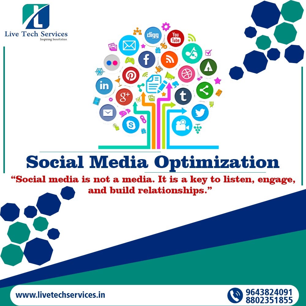 Social Media Optimization - Live Tech Services - Medium