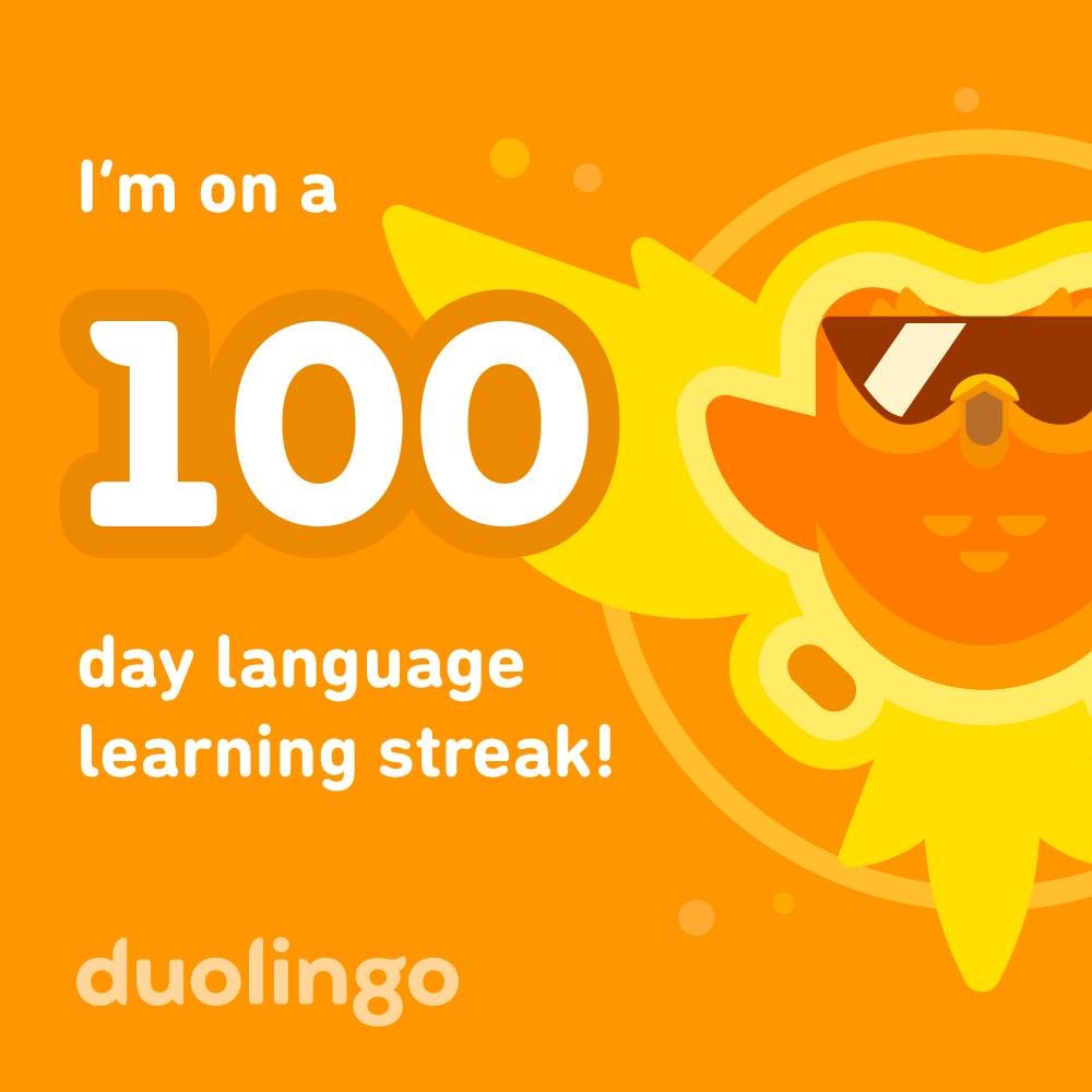 What I learned from my first 100-day streak of learning on Duolingo | by Edwin J. Frondozo | The ...