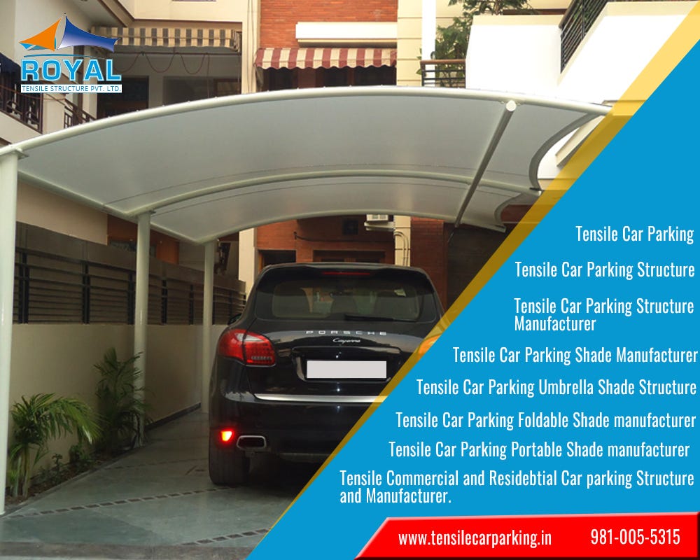 What many types of car parking shade Design and who’s the Dealers in ...