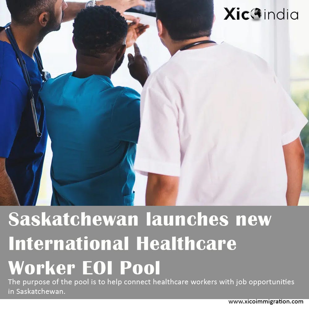 Saskatchewan launches new International Healthcare Worker EOI Pool ...
