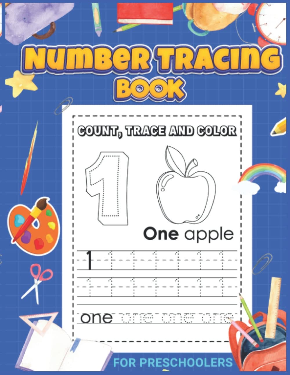 [READ]-Number Tracing Book For Preschoolers: Practice Number Tracing 1 ...