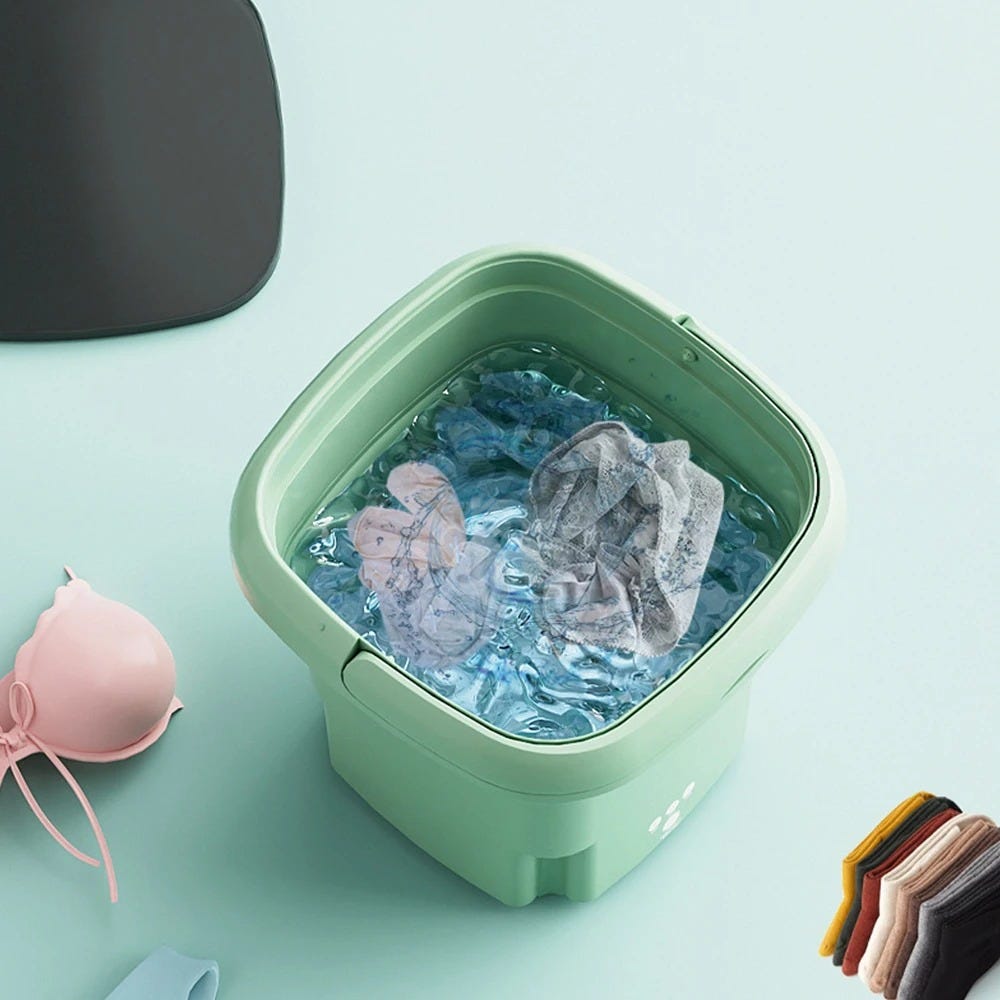 Cleanliness On the Go: Wash&Travel Portable Washing Machine | by Wash ...