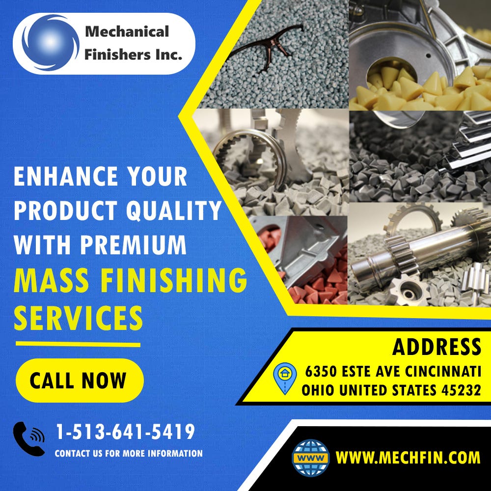 Enhance Your Product Quality with Premium Mass Finishing Services ...