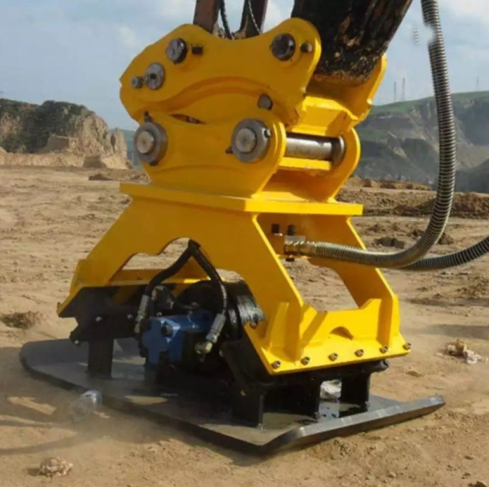 Excavator Attachments Vibratory Rammer of Excavator | by Lindabdi | Medium