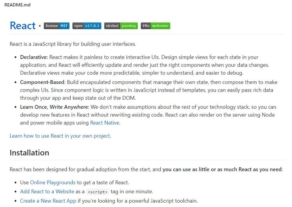 Guide to a simple git readme. We have so much of our work showcased ...