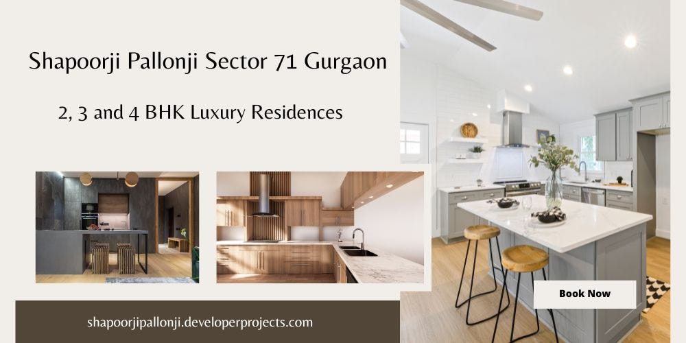 Shapoorji Pallonji Sector 71 Gurgaon | Premier Living, Great Amenities ...