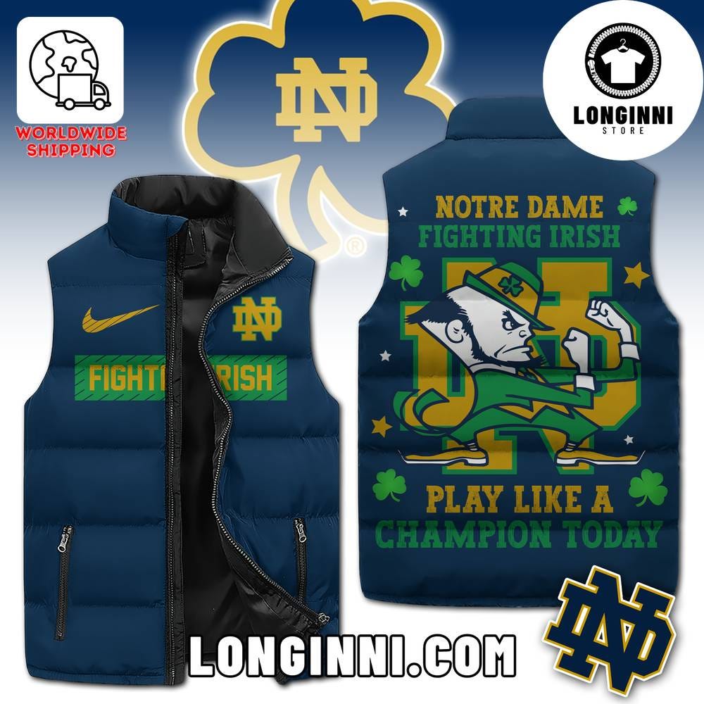 ***Fighting Irish — Notre Dame Fighting Irish Puffer Jacket*** | by ...