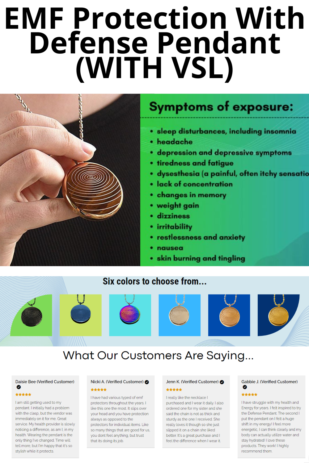 EMF Protection With Defense Pendant : Your Shield Against Modern ...