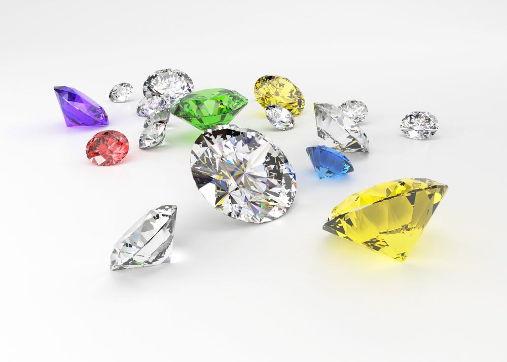 Guide to Fancy Colored Diamonds. Diamonds are beautiful and classic ...