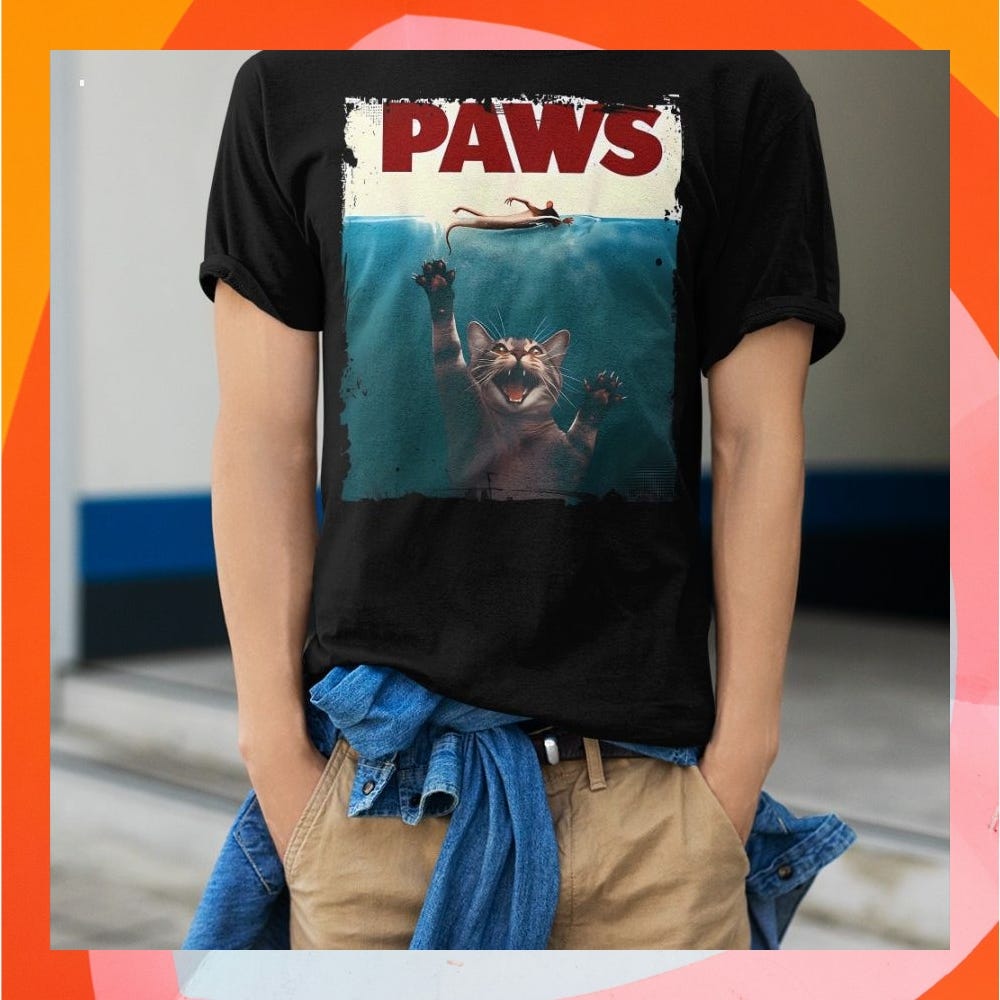 NEW Paws Kitten T Shirt - Astarstyle Store - Medium