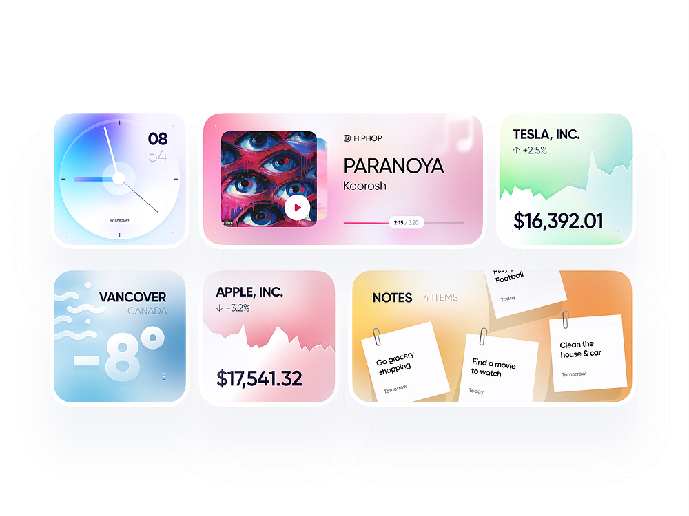 Detailed and Minimalistic UI Designs | Medium
