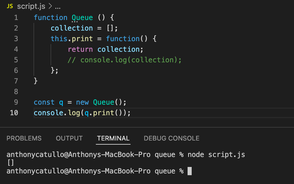 How to make a Queue in Vanilla JavaScript | by Anthony C | Medium