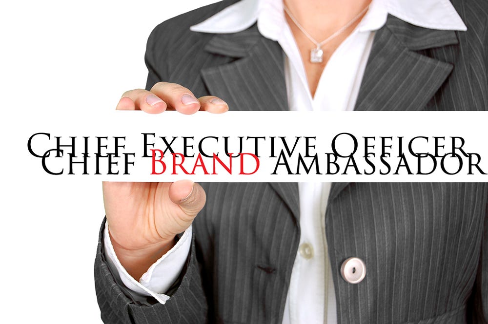 Emerging Company CEOs as Chief Brand Ambassadors: | by Dave Turner | Medium