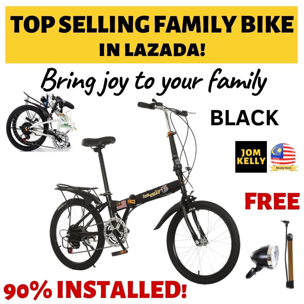 Portable Folding Bicycle. JOM KELLY Portable Folding Bicycle… | by Lisa ...